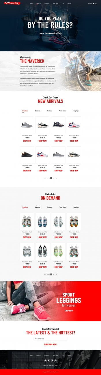 The Maverick Website 3 - Linkage.Ph